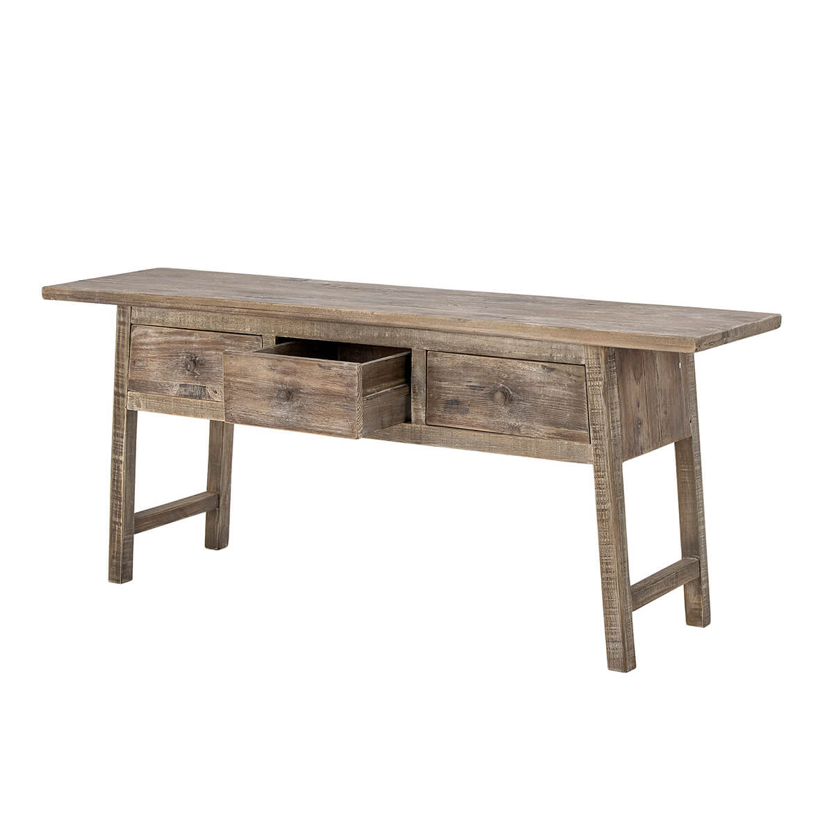 Console Table reclaimed pine wood - Your Nordic Home