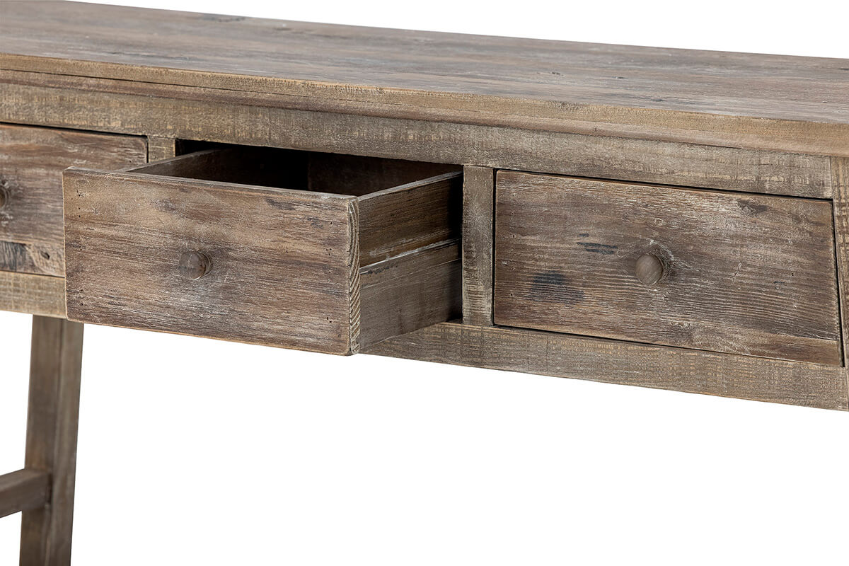 Console Table reclaimed pine wood - Your Nordic Home